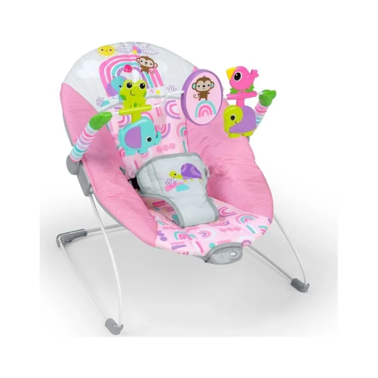 Kids II Bright Starts ležaljka za bebe - Pink Paradise SKU16732