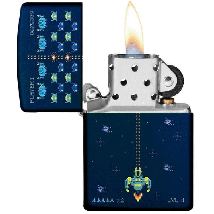 Zippo Up Pixel Game Design