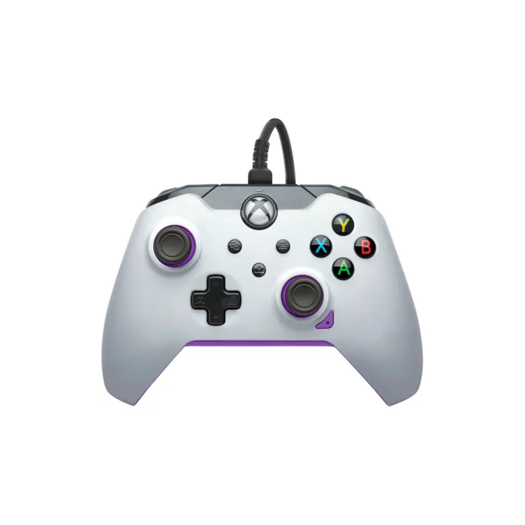 XBOX/PC Wired Controller Kinetic White Purple