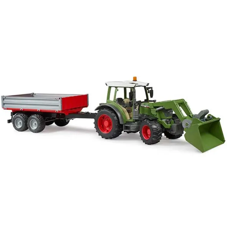 Traktor Fendt Vario 211 sa Prikolicom i Utovarivačem 021825
