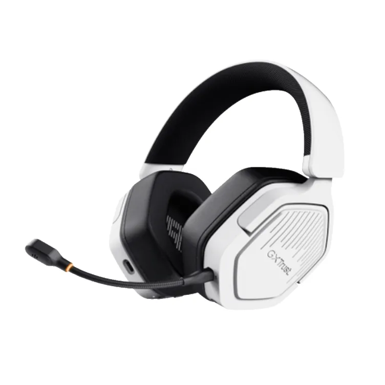 Slušalice TRUST GXT493W CARUS WIRELESS/bela