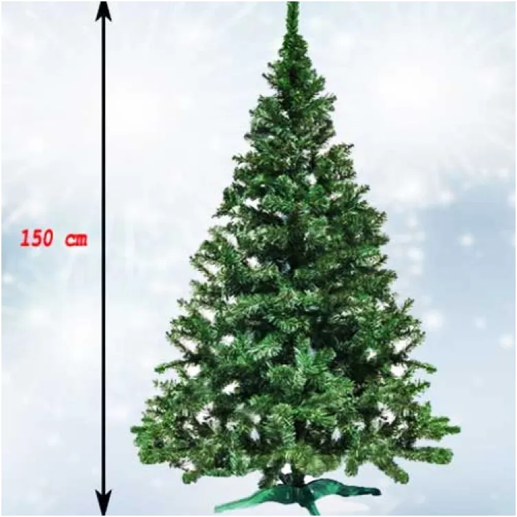 Zelena novogodišnja jelka 150 cm
