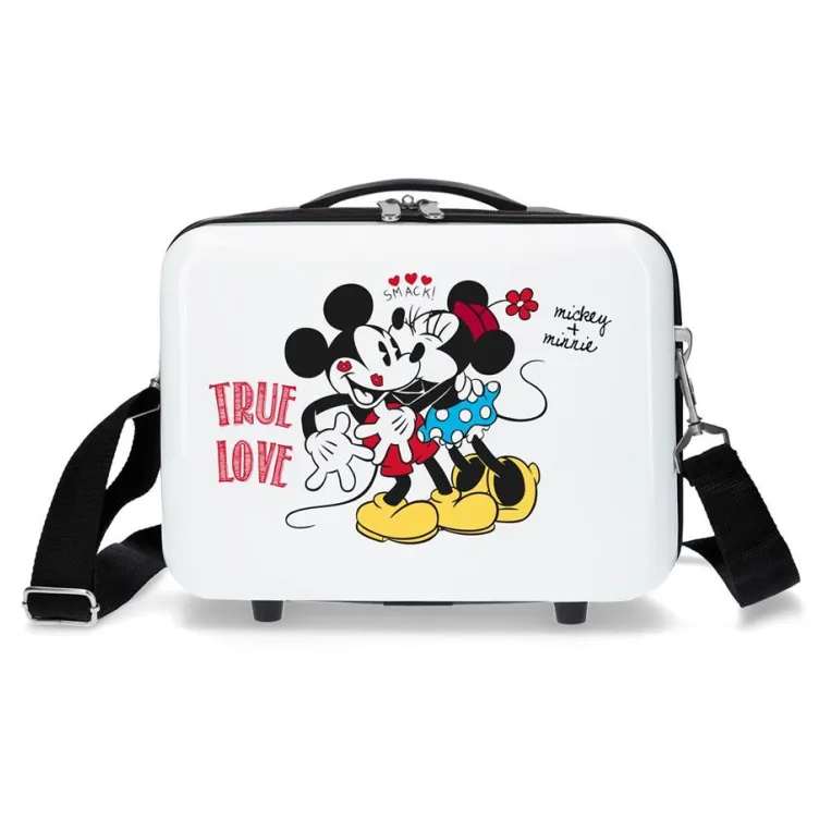 Beauty case ABS Minnie & Mickey true love