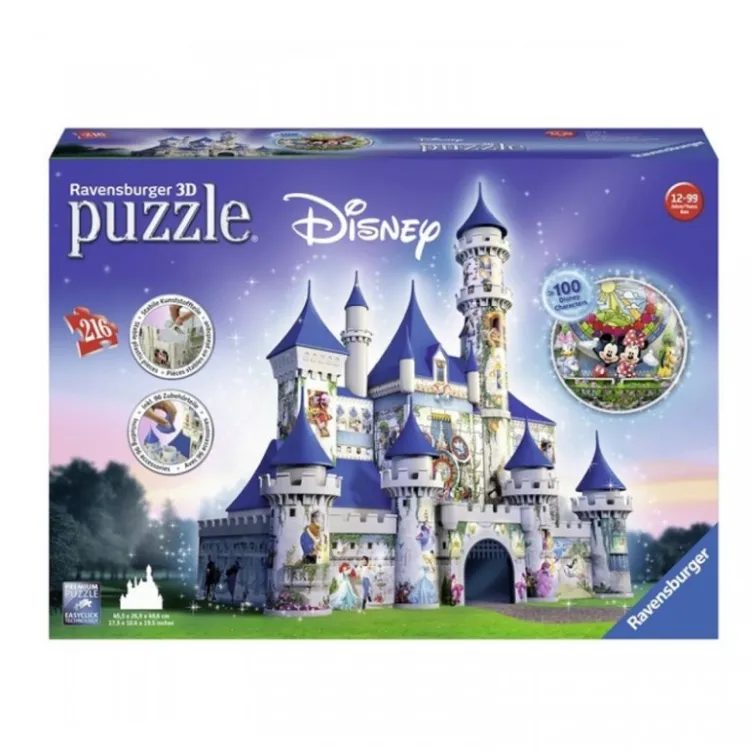 Slagalice 3D Dizni dvorac Ravensburger