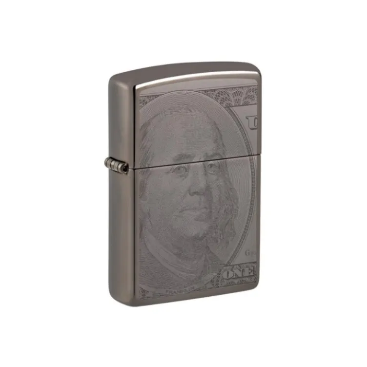 Zippo 49025 black ice currency upaljač