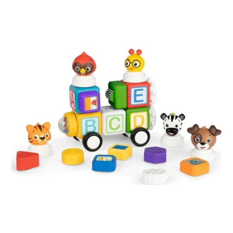 Kids II Einstein aktiviti Igracka Connect & Create Magnetic Blocks