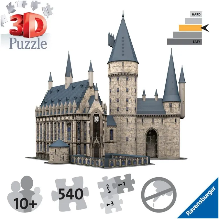 Puzle 3D Hogwart Castle Harry Potter zamak