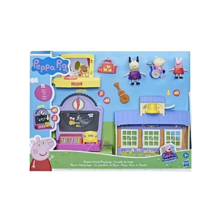 Peppa pig school group playset