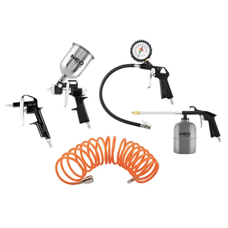 Set pištolja raspršivača (5 kom) - NEO TOOLS 14-699