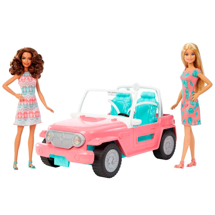 Barbie 2 lutke u automobilu 19876
