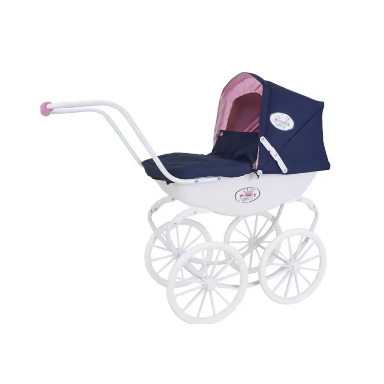 Kolica za lutke Classic Navy 63601