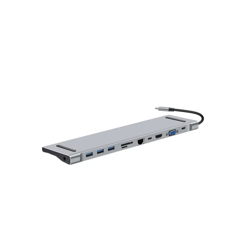 USB type C 11u1 4K-HDMI VGA USB-C PD SD/TF US 55-079
