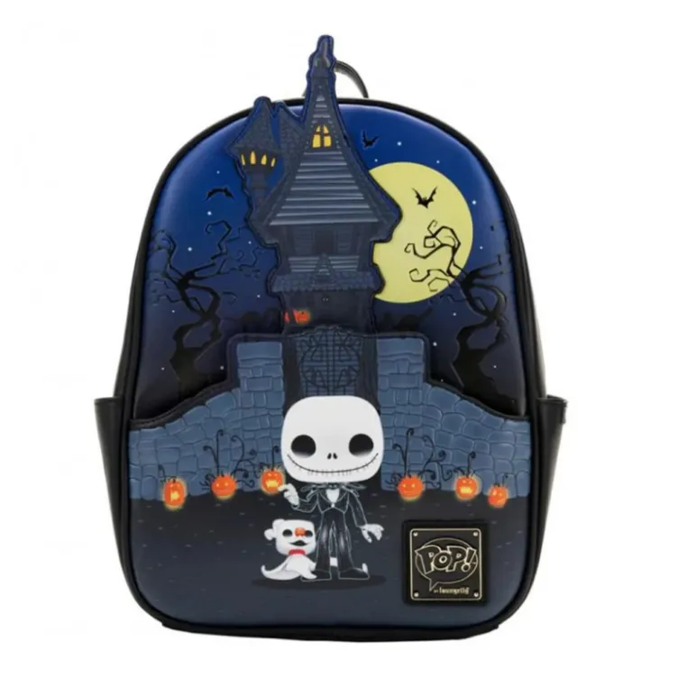 Ranac Disney Nightmare Before Christmas Jack Skellington House Mini Backpack