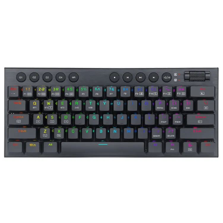 Noctis Pro Mechanical Gaming Keyboard Wired & 2.4G & BT - Red Switch