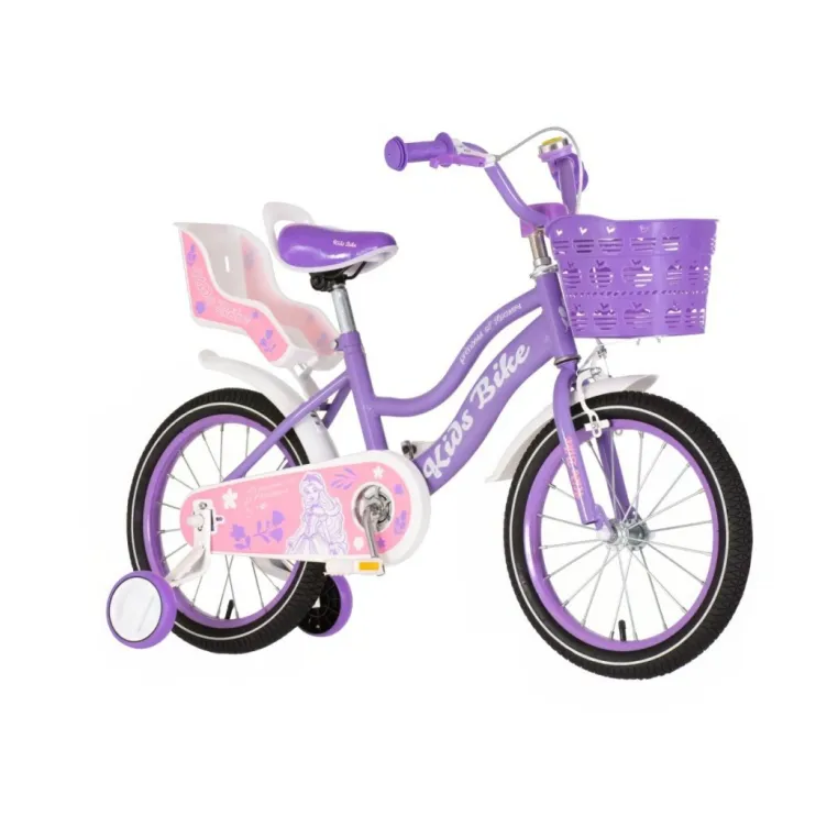 Kids bike Princess Flower ljubičasta 16 2024