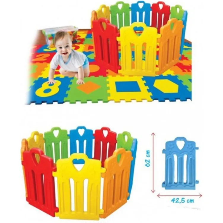 Ogradica za decu plastična 10 delova 005879