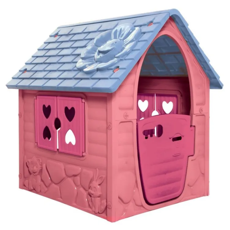 Dohany Toys velika kućica za decu roze 106x98x90
