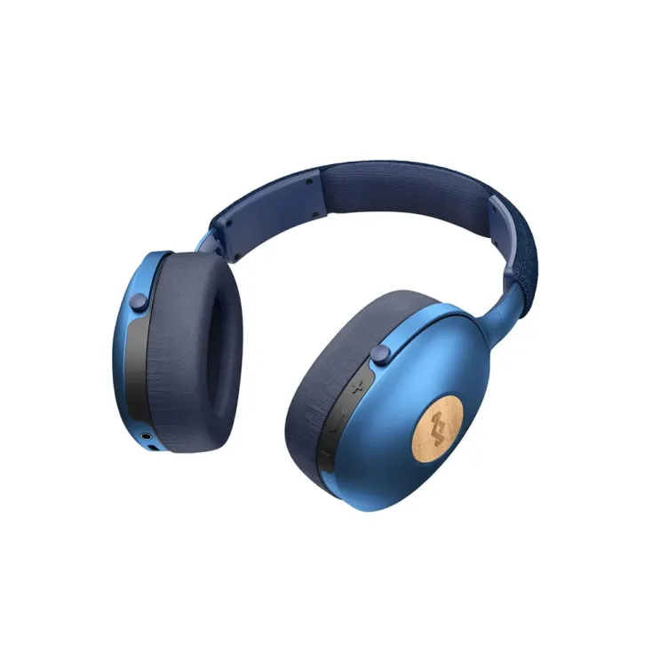 Positive Vibration XL Bluetooth Over-Ear Headphones - Denim