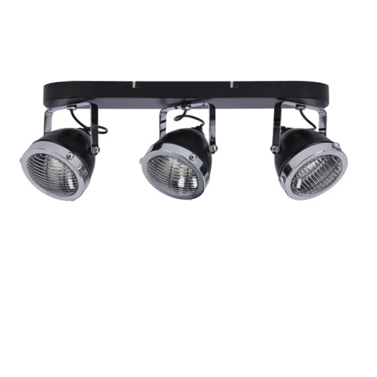 Crazy Plafonska Lampa Crna 3x15W GU10