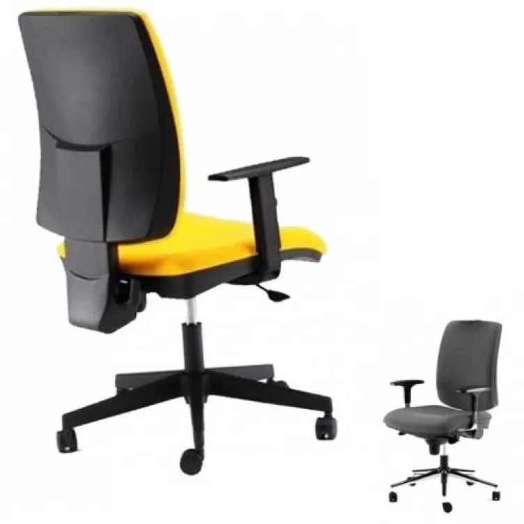 Kancelarijska stolica M 205 Yellow A pvc