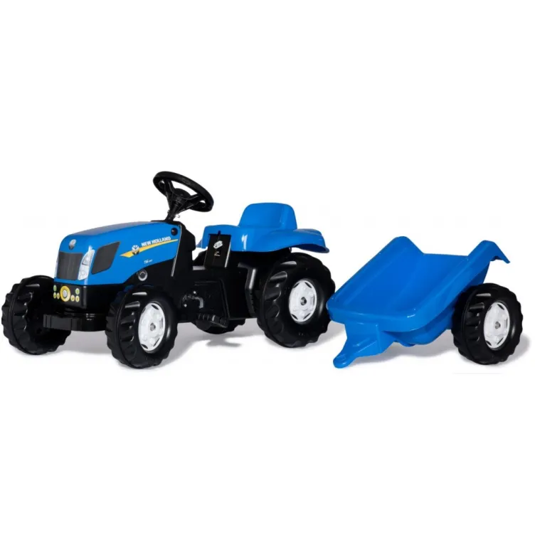 Traktor Rolly kid New Holland T704 sa prikolicom 013074
