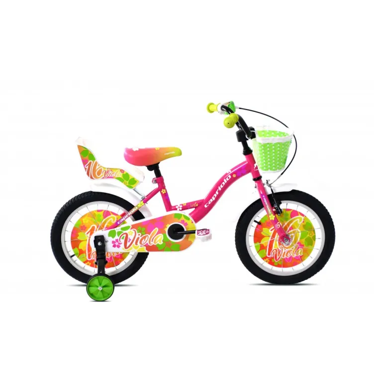 BMX 16"HT Viola ljubicast-zelena