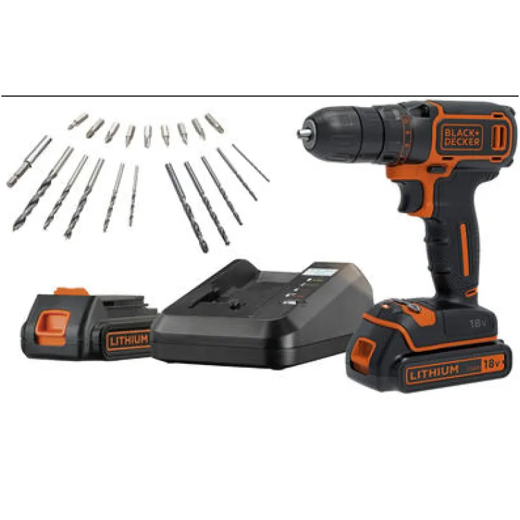 Akumulatorska bušilica-odvrtač Black&Decker BDCDC18K1BA 18V LI-Ion