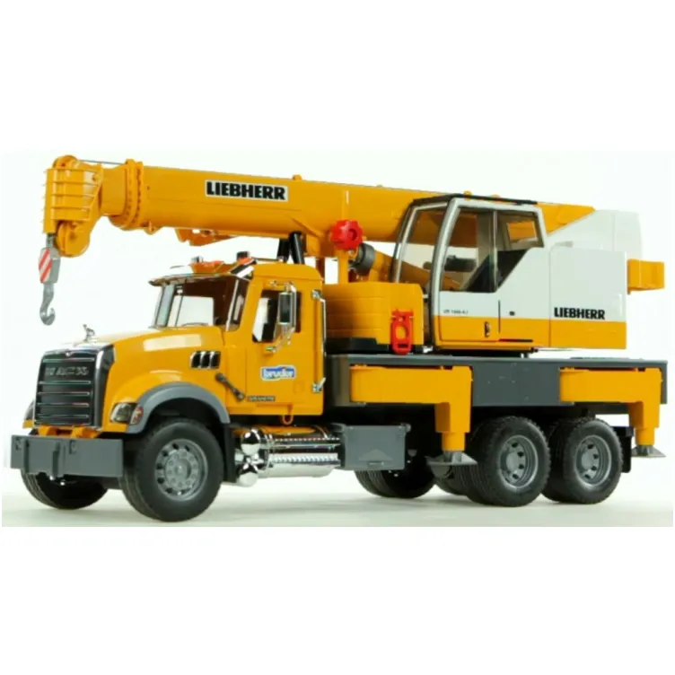 Bruder kamion Mack Liebherr sa kranom