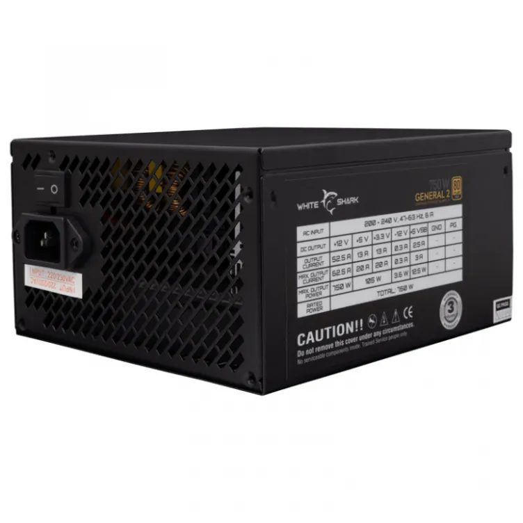 White Shark NAPAJANJE GPSU-750W GENERAL-2 750W 80+ GOLD Full Modular