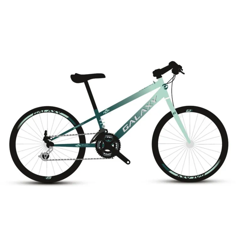 Bicikl GALAXY FOX 4.0 24"/7 tirkiz 650012