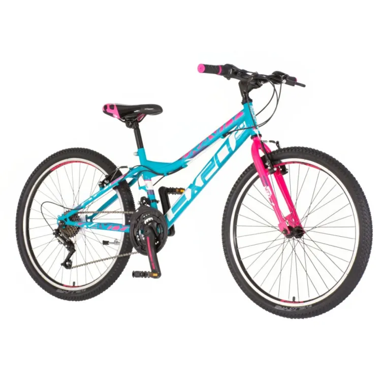 Bicikl Explorer Magnito 24" tirkiz roze