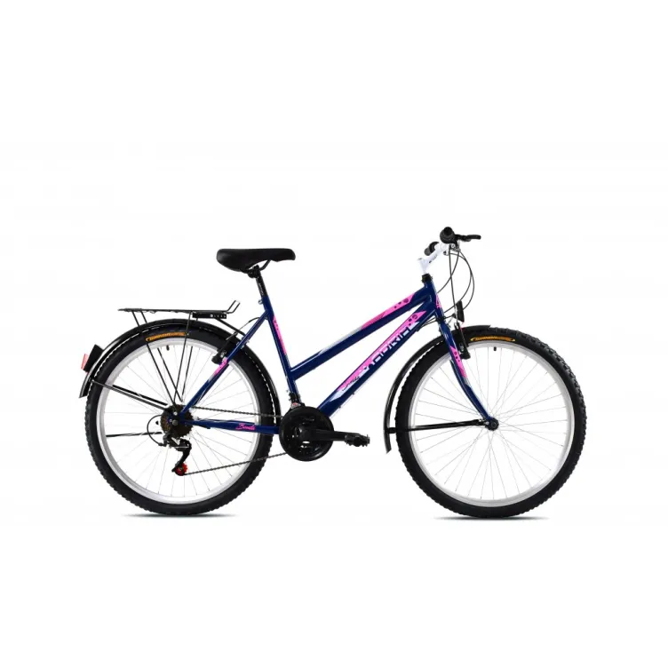 Touring Bike Adria bonita+ 26 plavo-pink