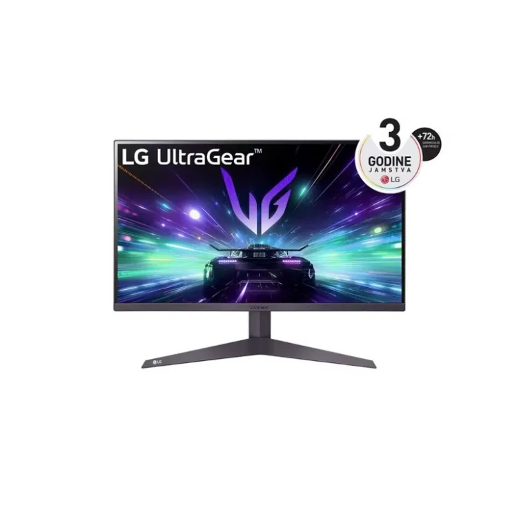 Monitor LG UltraGear 24GS50F-B 24"/VA/1920x1080/180Hz/1ms MBR/HDMIx2,DP/Freesync/VESA/crna 24GS50F-B.AEUQ