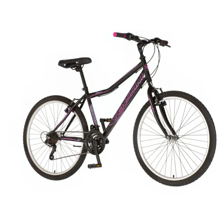 Bicikl Venssini Modena 26" crno roze
