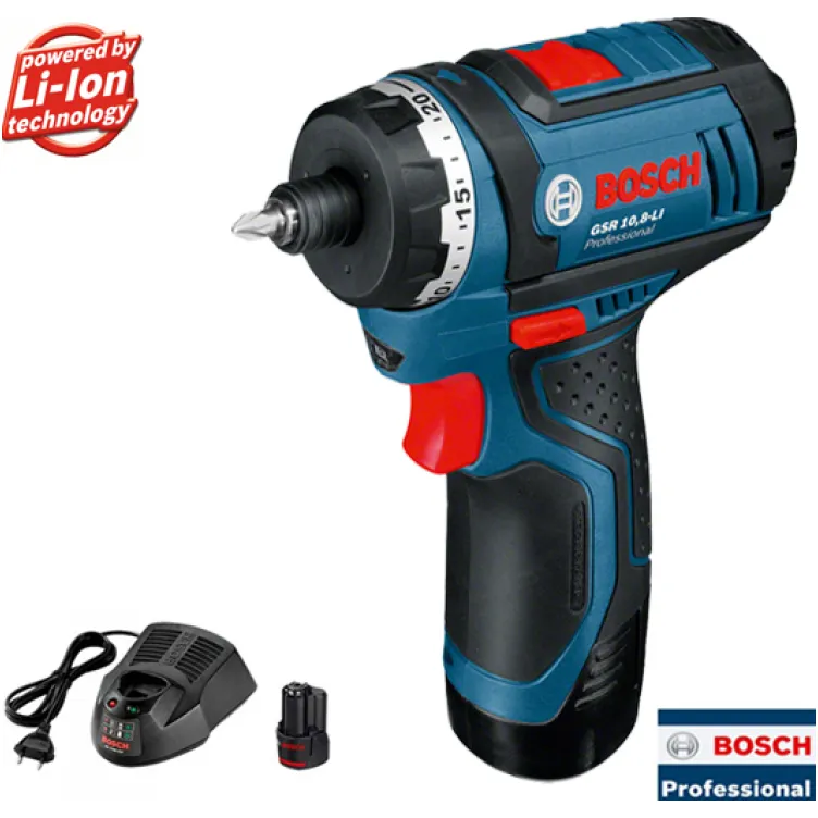 Akumulatorski odvrtač Bosch Professional GSR 10,8-LI
