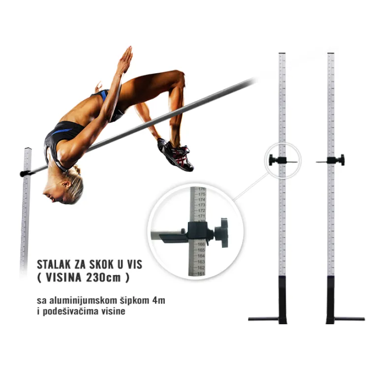 Stalak za skok u vis 230cm