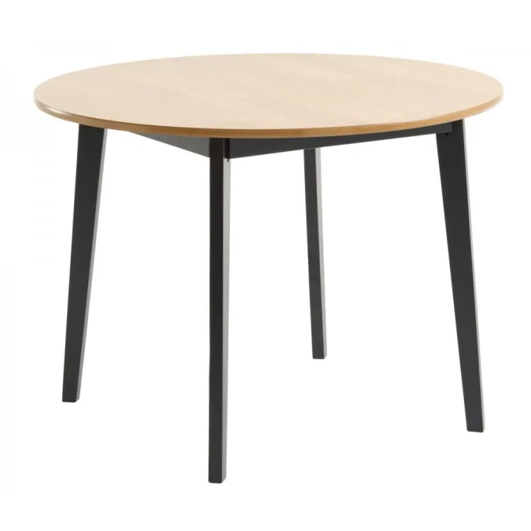 Trpezarijsko sto Livas rast/crna