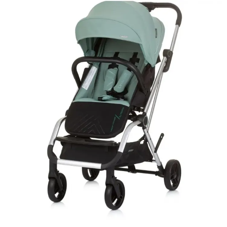 Chipolino Twister rotirajuća kolica za bebe Twister Pastel Green LKTW02404PG