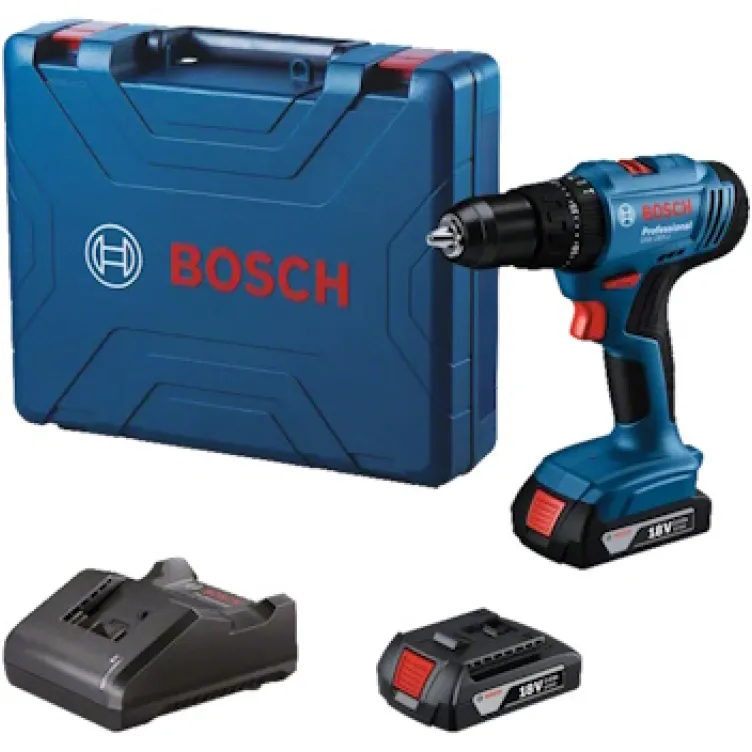 Bosch akumulatorska vibraciona bušilica odvrtač 2x2.0Ah