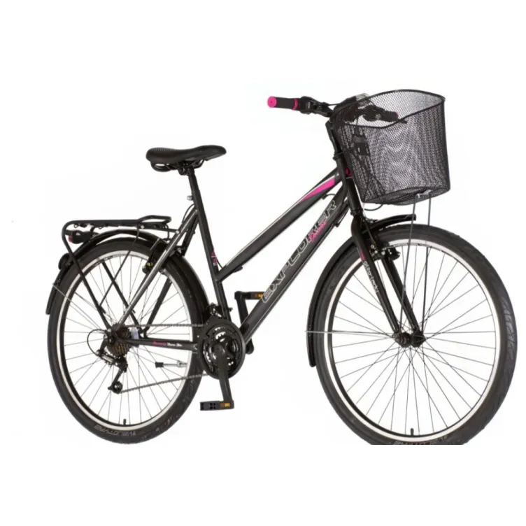 Bicikl explorer elite lady 26" sivo roze 1262016