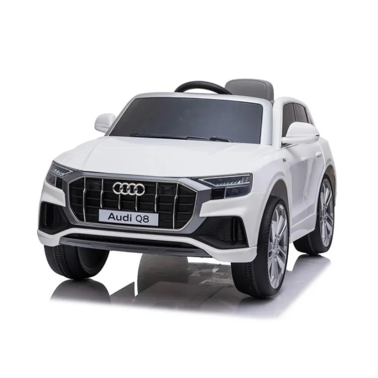 Auto na akumulator Crni Licencirani Audi Q8 Model 260 Beli