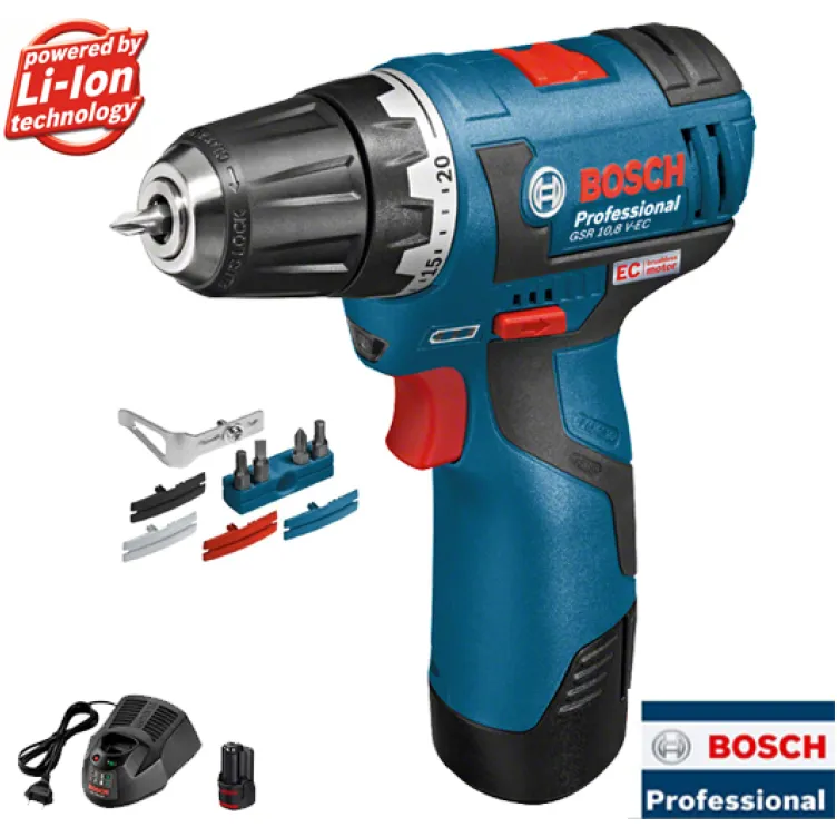 Akumulatorska bušilica-odvrtač Bosch Professional GSR 12V-20
