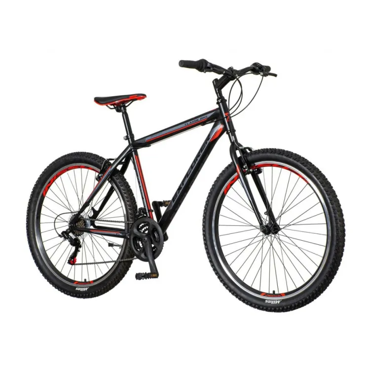 Explorer classic mtb bicikla crno crvena