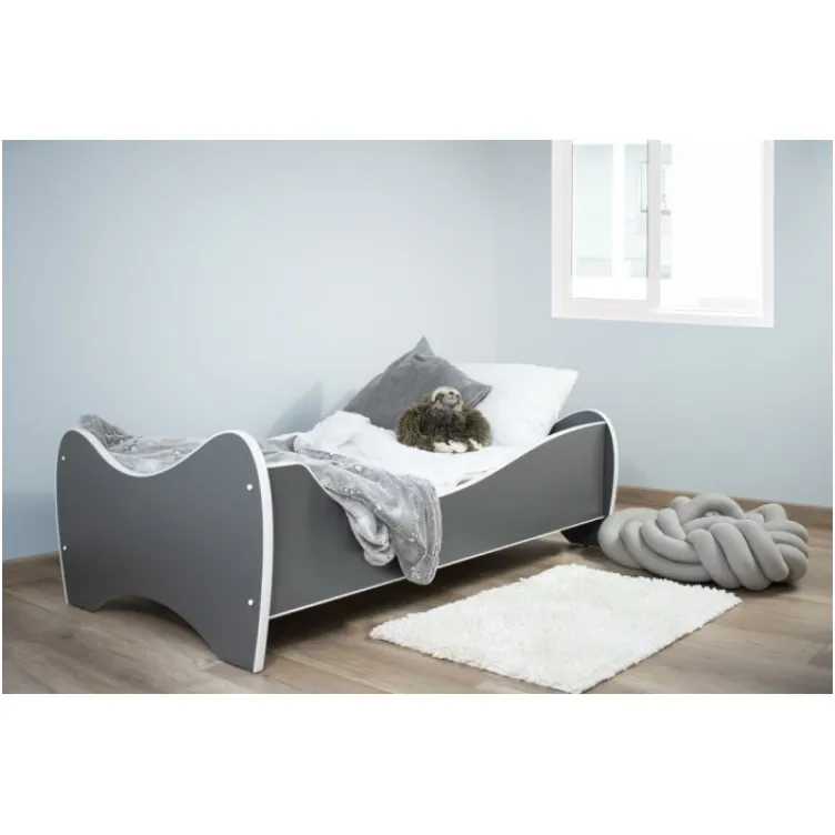 Dečiji krevet 160x80 cm middi pastel DARK GRAY