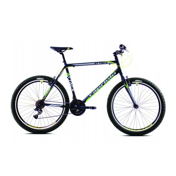 Capriolo MTB attack m 26' crno-zelena 22