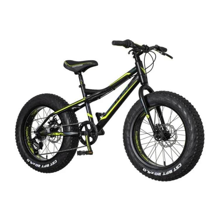 Bicikl visitor fat bike 20" bigfoot crno zeleni 1200008