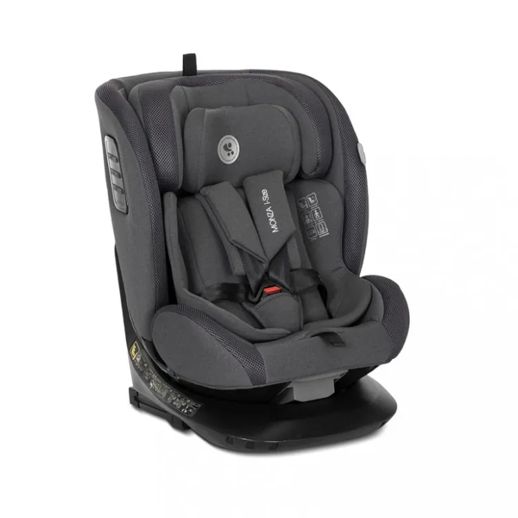 Auto sedište Monza i-size isofix (40-150cm) - siva