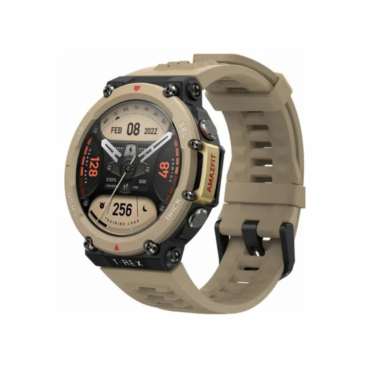 Amazfit smart watch t-rex 2 desert khaki