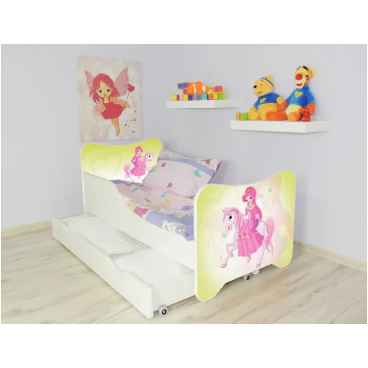 Krevet za dete sa fiokom Happy Kitty Pony 160x80