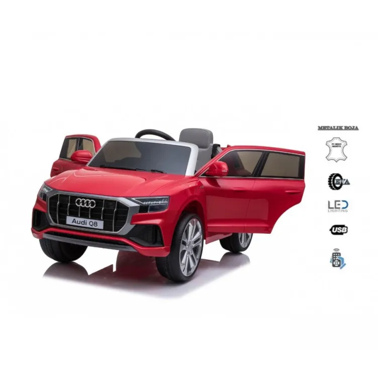 Dečiji auto na akumulator Audi Q8 model 260-1 crvena